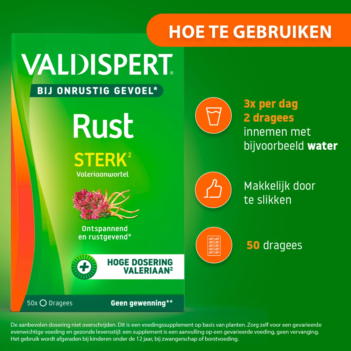 Valdispert Rust Sterk Valeriaan